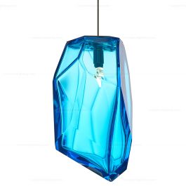 Hand Craft Crystal Rock Pendant Light