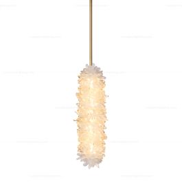 Natural Quartz Crystals Stalactite 450 Light